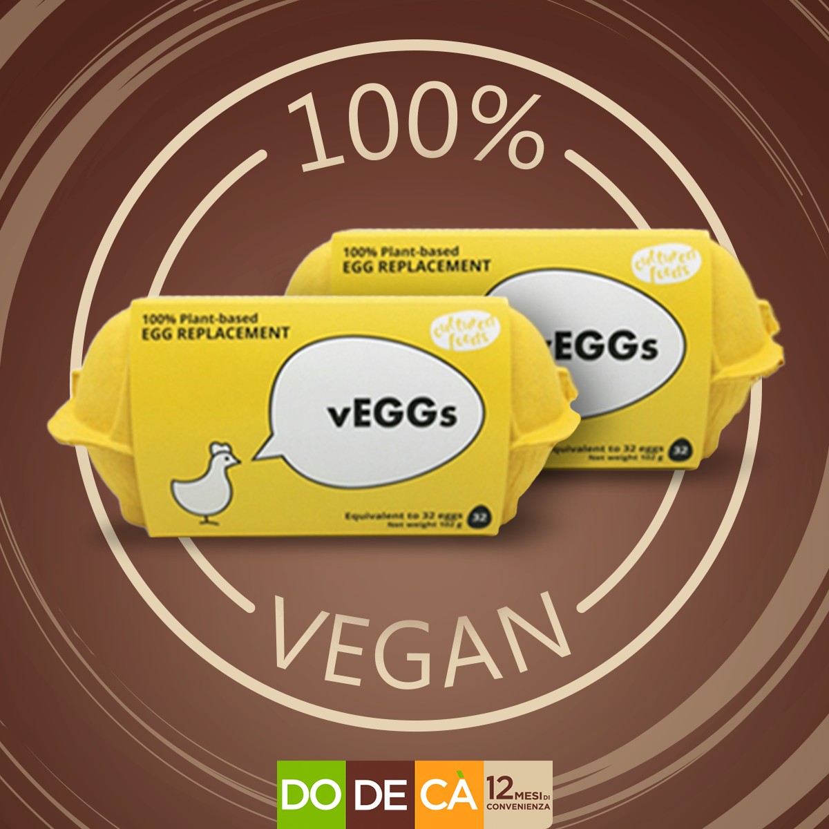 vEGGs 100% Vegan - Dodecà